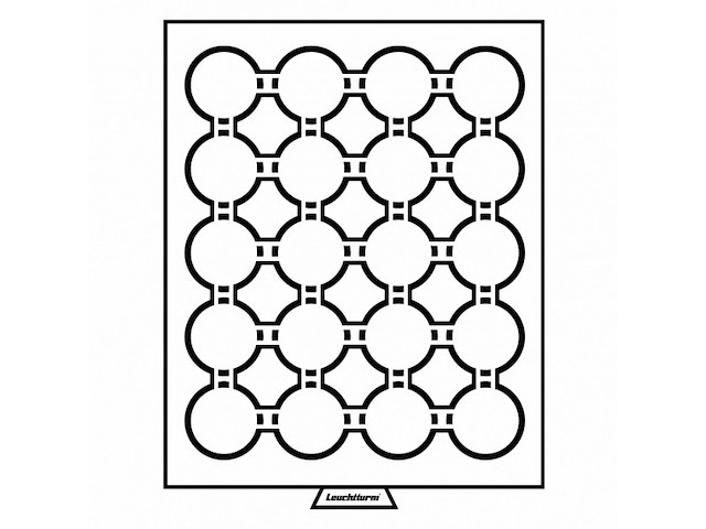 Kaseta BOX 20 polja za kapsule 41mm