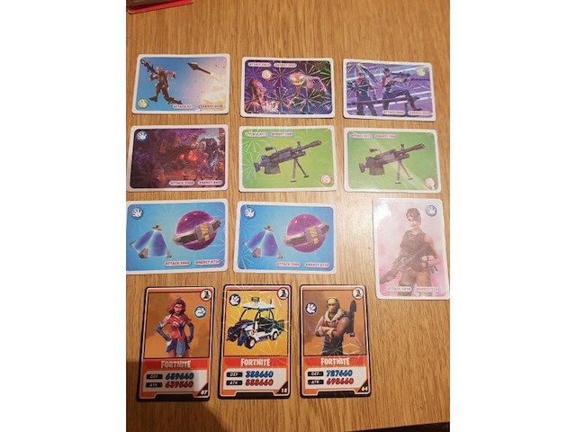 Kartice Fortnite (Panini) plavi,12 komada