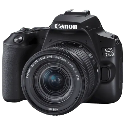 CANON Fotoaparat EOS 250D+18-55mm IS crni