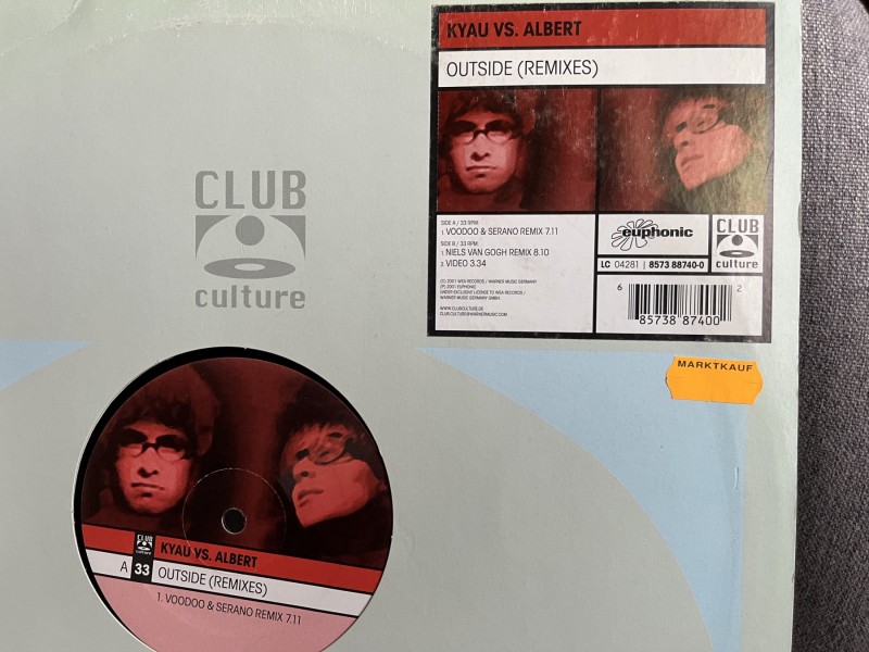 Club culture: Kyau vs. Albert - Outside (remixes)
