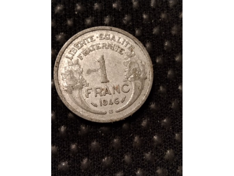 1 franak 1946 francuska