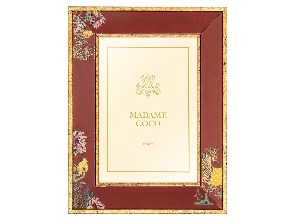 MADAME COCO Sanremo Ram za slike, 15x21cm, Bordo