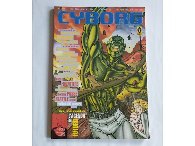 stripovi CYBORG Printed in Italy 1992.