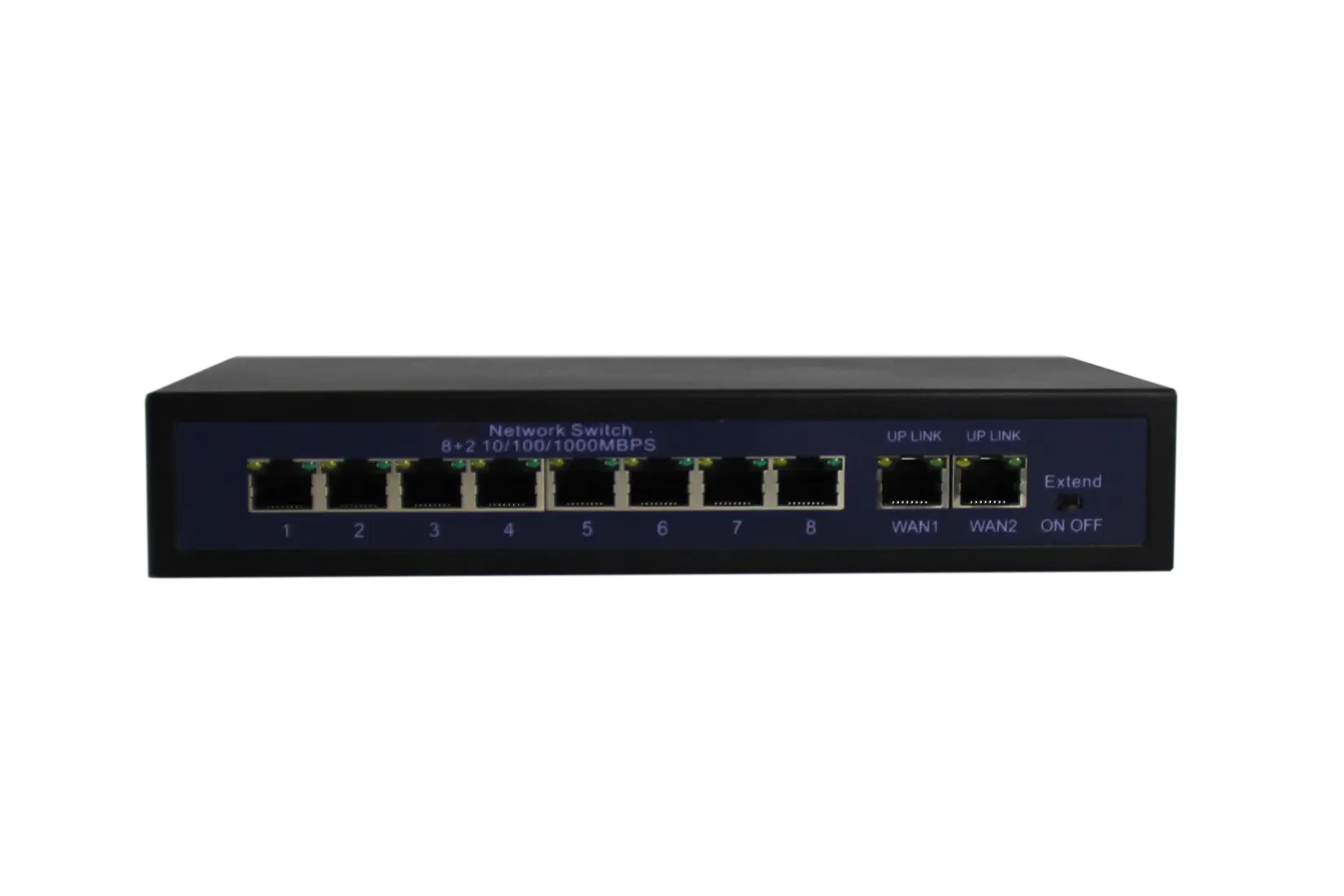 Elteh, PoE svič 8-port HT812, Crni