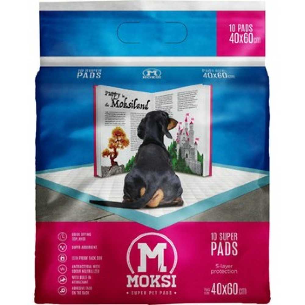 Moksi prostirke za pse 10kom 60x60cm