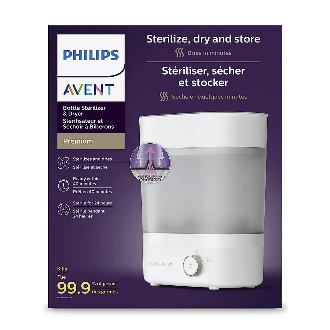 PHILIPS AVENT Električni sterilizator na paru 8025 beli