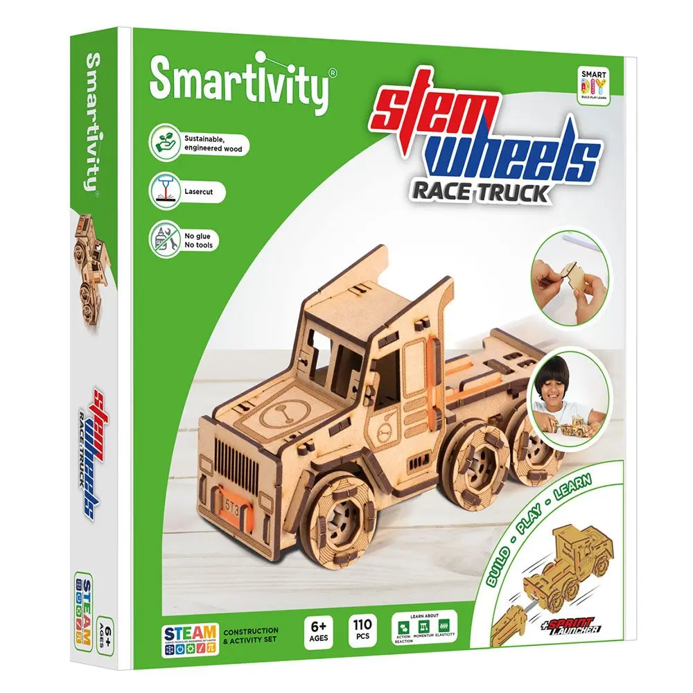 SmartGames Konstruktor STEAM Wheels Race Truck
