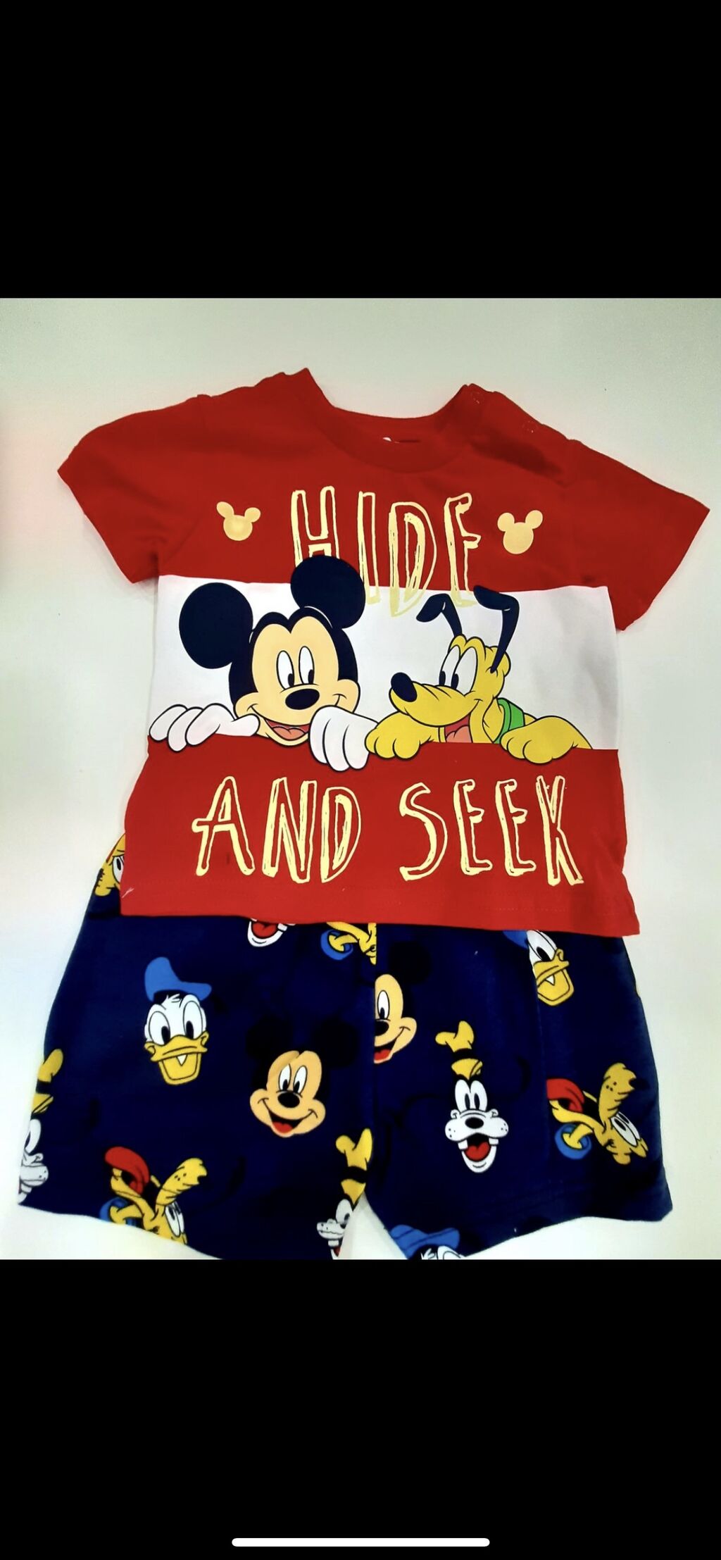 Disney, Komplet: Majica, Šorts, 98-104