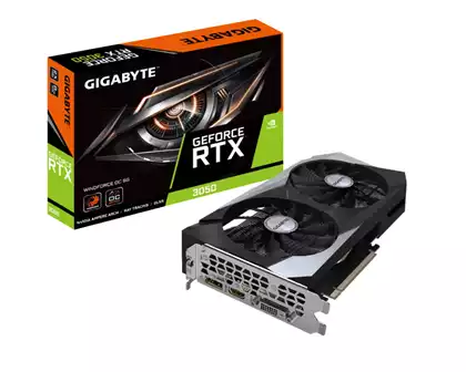 GIGABYTE nVidia GeForce RTX 3050 WINDFORCE OC 6GB 96bit GV-N3050WF2OC-6GD grafička karta