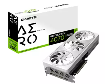 GIGABYTE nVidia GeForce RTX 4070 Ti SUPER AERO OC 16GB GV-N407TSAERO OC-16GD grafička karta