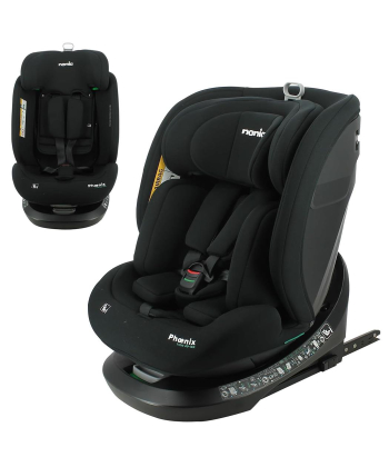 Nania Phoenix i-i-Size Isofix 360 roto auto sedište za decu 40-150cm - Black