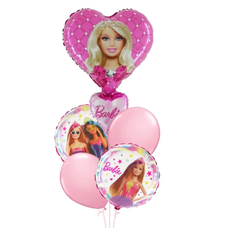Barbie buket balona
