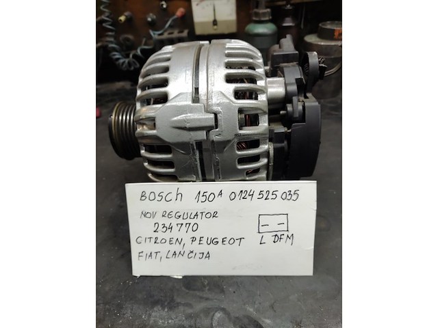 alternator  BOSCH  150A