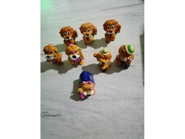 Kinder figurice - Lavovi 8 komada