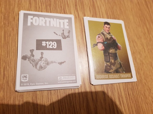 Slicice Fortnite - Ready To Jump (Panini) plavi album