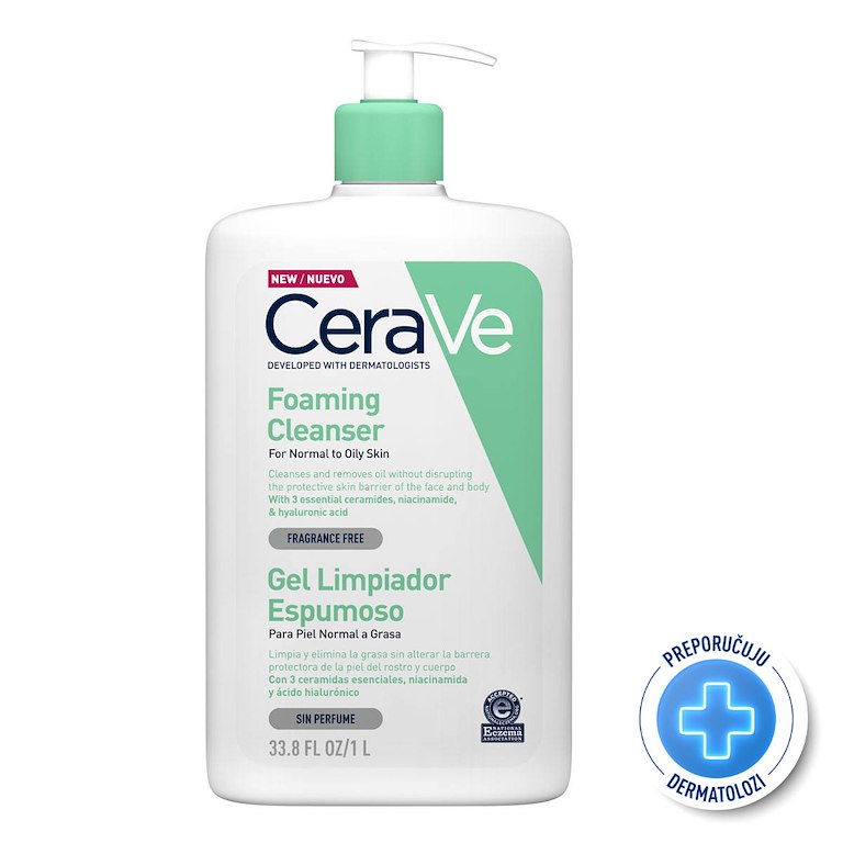 CeraVe Foaming cleanser 1000 ml