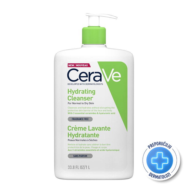 CeraVe Hydrating cleanser 1000 ml