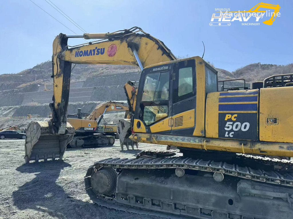 Komatsu 500LC-10M0 bager na šinama