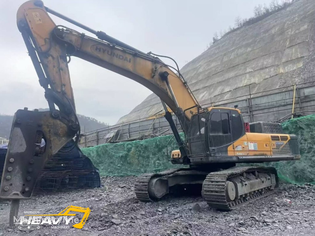 Hyundai R485L-9VS bager na šinama