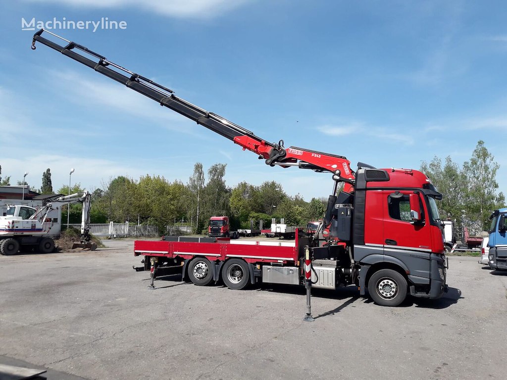 Mercedes-Benz Actros 2553 pokretna dizalica