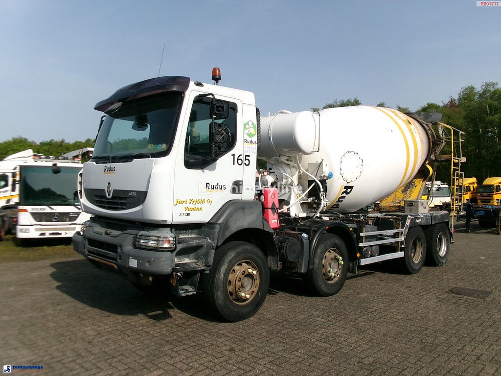 Renault Kerax 370.32 8X4 concrete mixer 10 m3 kamion s mešalicom za beton