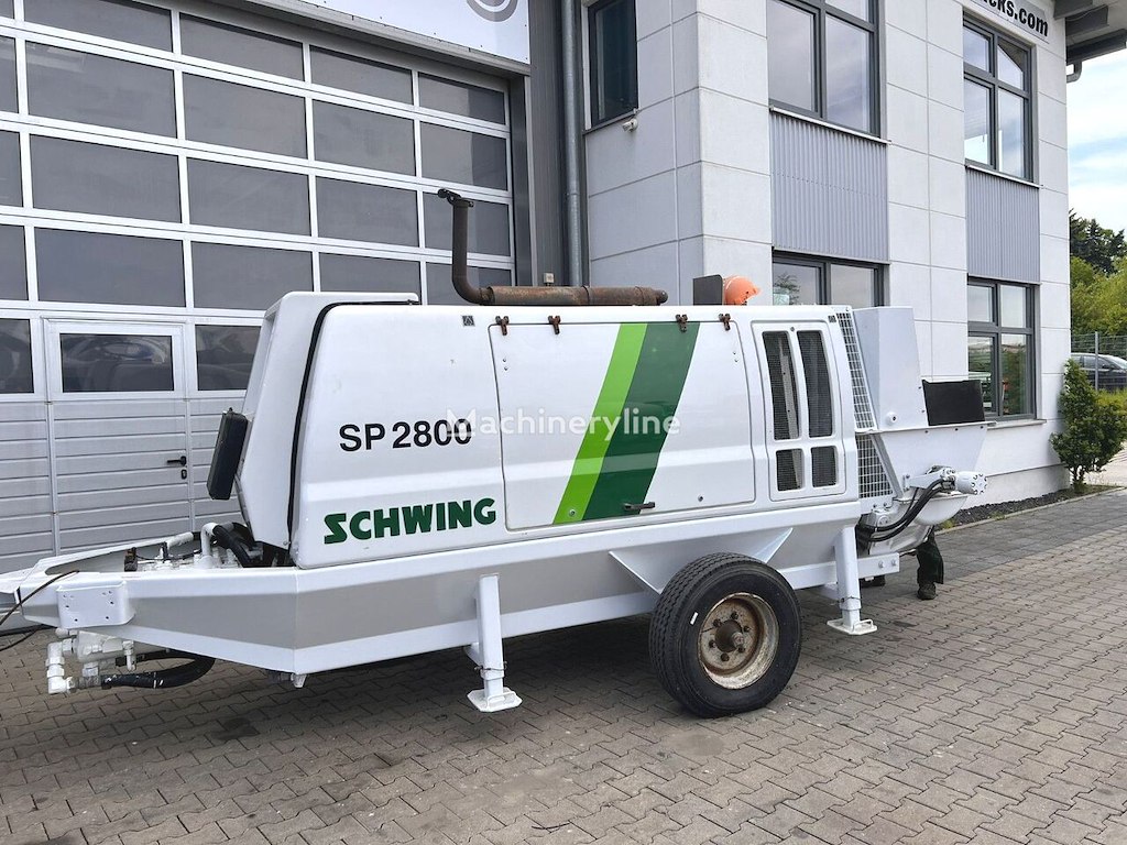 Schwing SP2800 stacionarna betonska pumpa