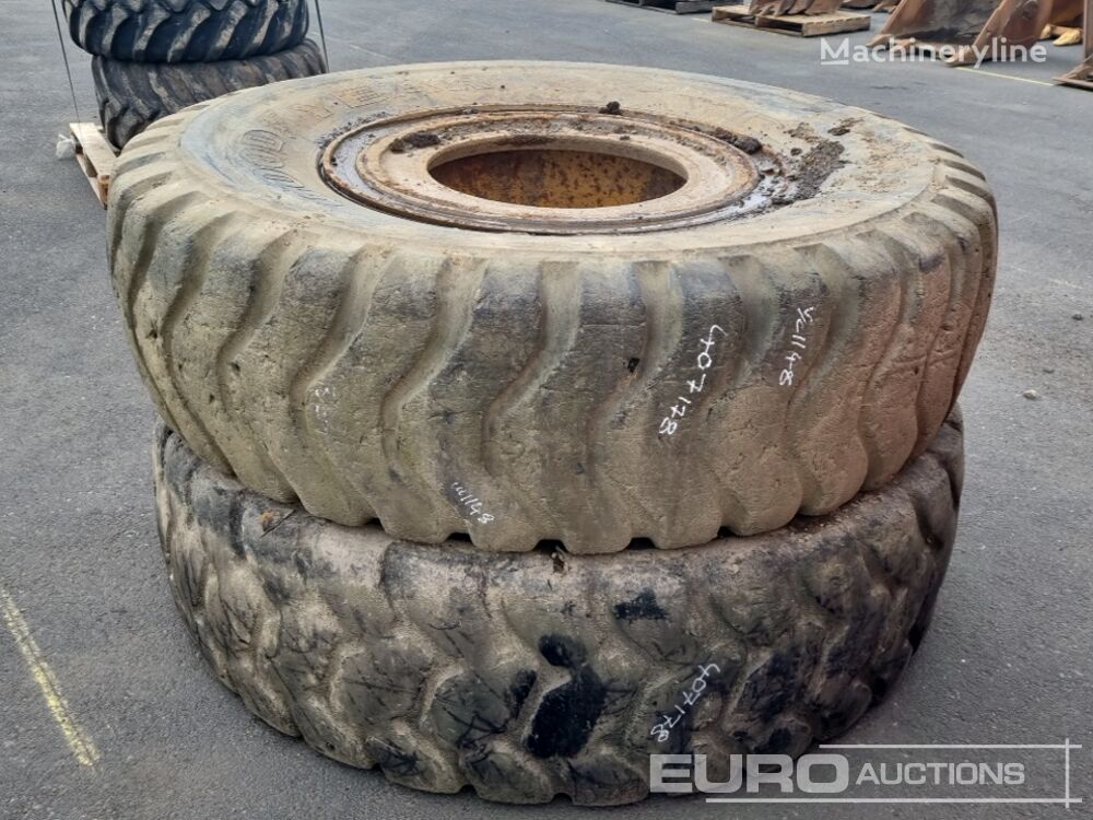 Prodaje se Goodyear 18.00R33 Tyre & Rim (2 of) gumi za prednje utovarivače na aukciji