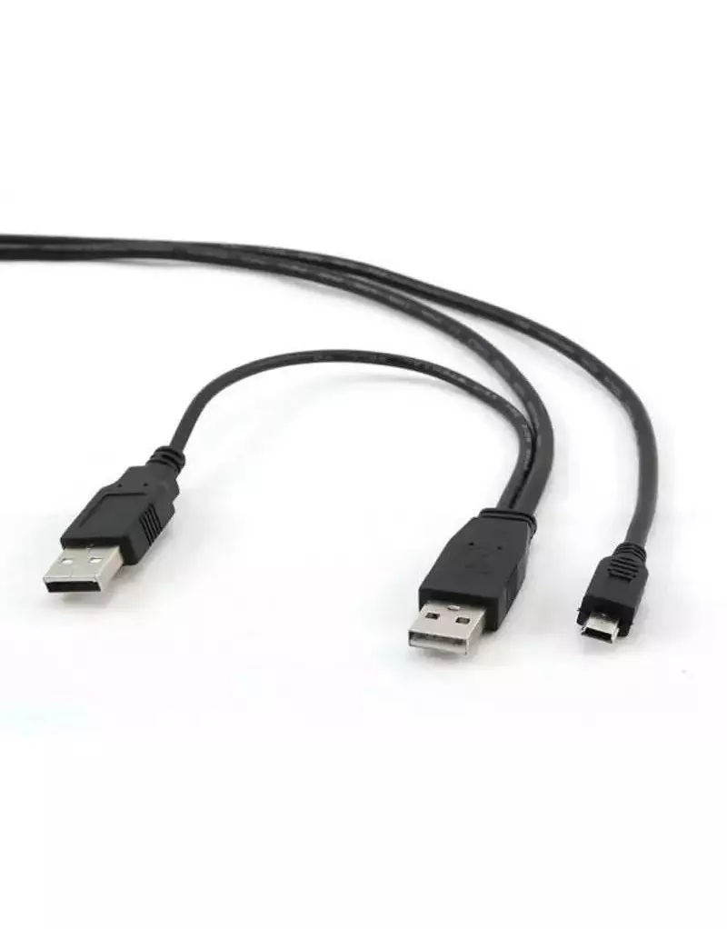 Kabl USB Gembird 2xUSB- USB-Mini 5 pin-a 1.8m M/M