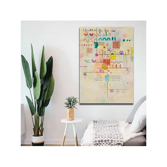 WALLXPERT DEKORATIVNA SLIKA 70100KANDINSKY013 CENA