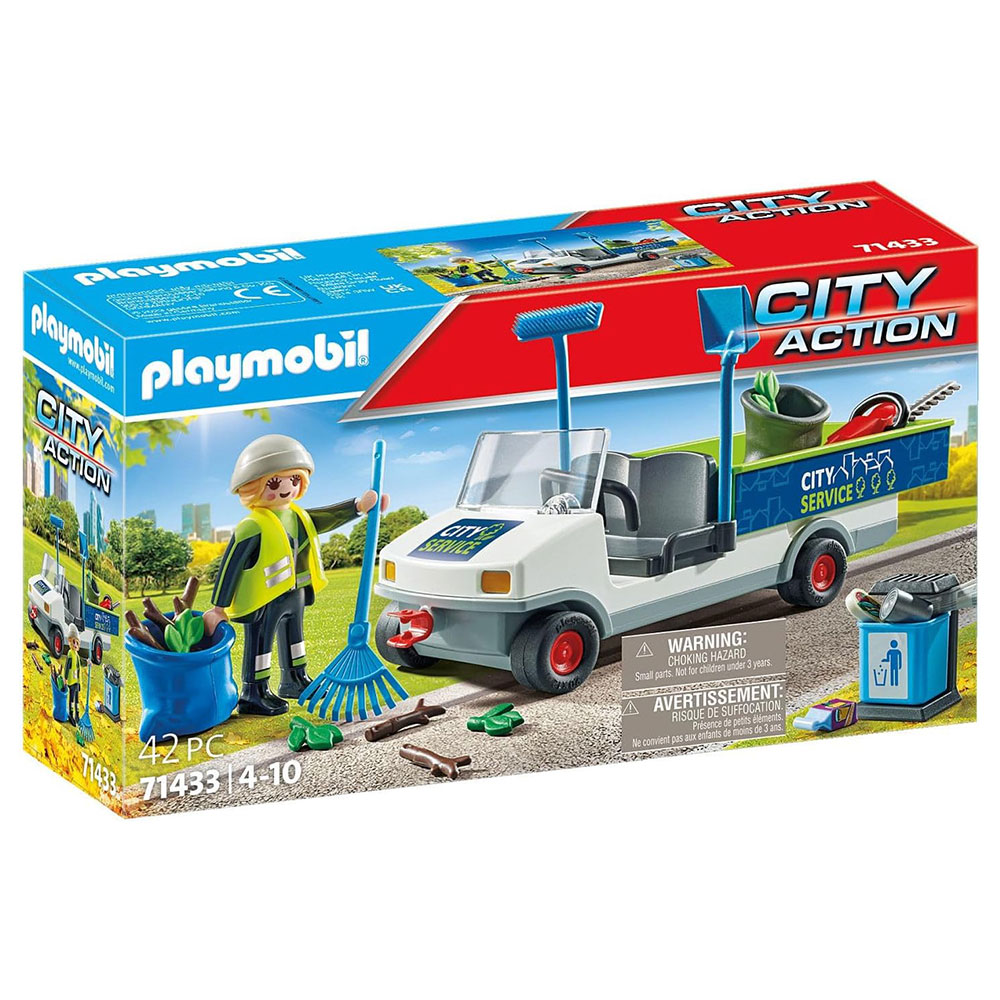 Playmobil City action Čistač ulice sa e-vozilom