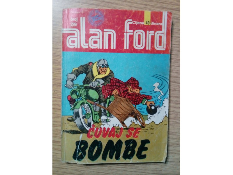 ALAN FORD broj 299 - Čuvaj se bombe (vjesnik)