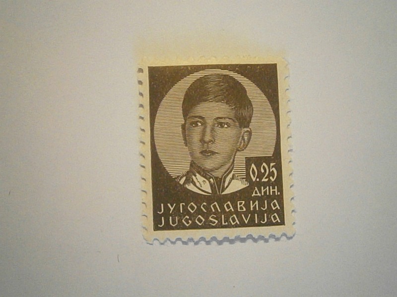 JUGOSLAVIJA 1935. 0,25 DINARA