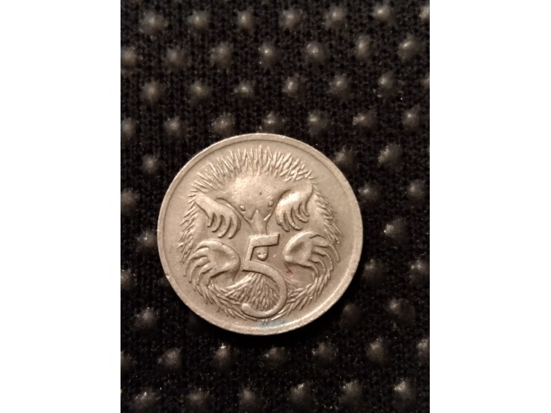 5 centi 1968 australija