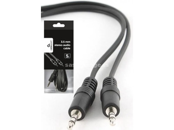 GEMBIRD CCA-404-5M Gembird 3.5mm stereo plug to 3.5mm stereo plug audio AUX kabl 5m