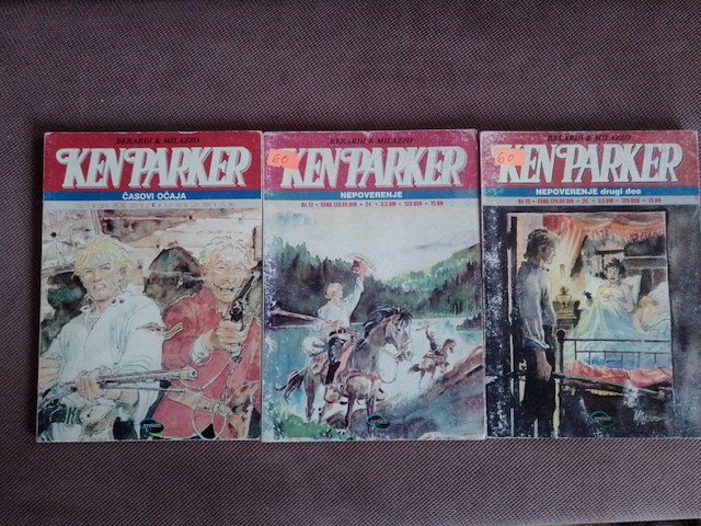 Ken Parker br.3,12,13