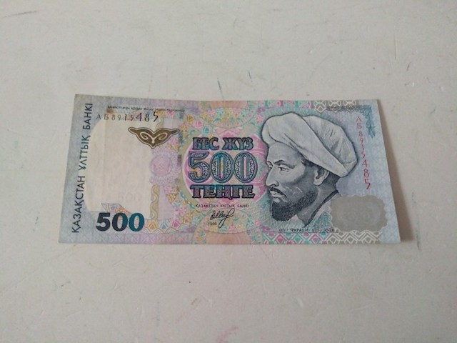 500 tenge Kazahstan, 1999.