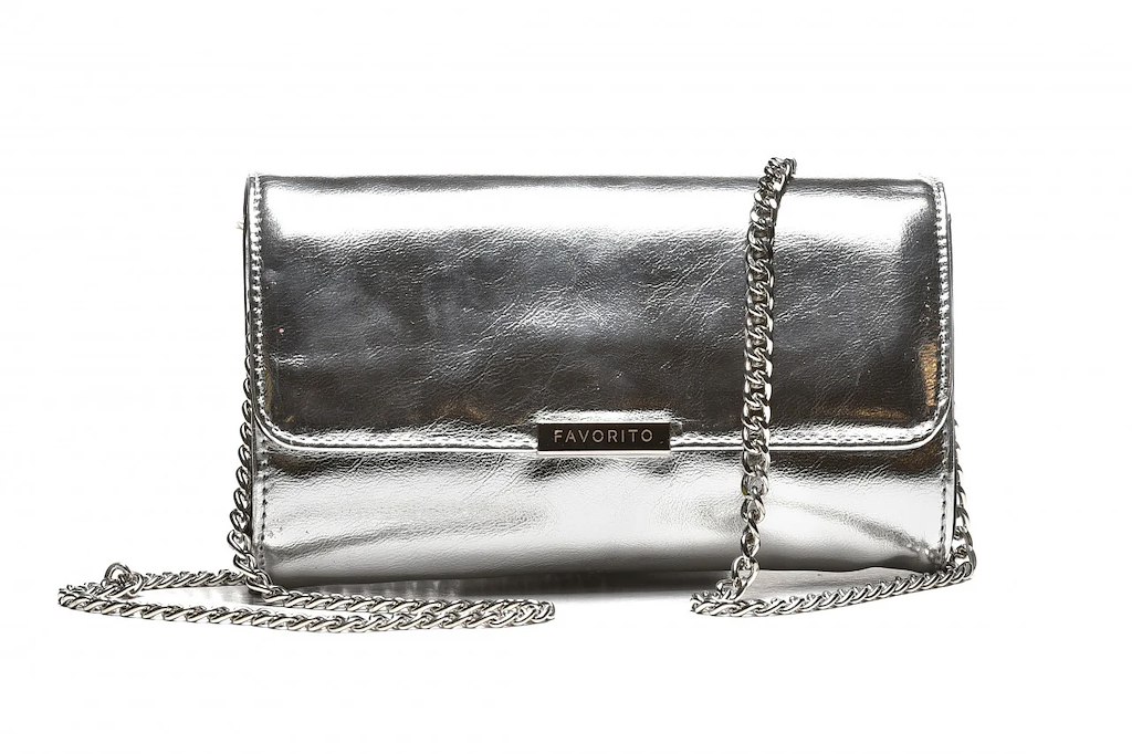 Ženska torba – T012434 srebrna