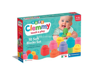 Clemmy kockice soft touch 10 kom ( CL17988 )