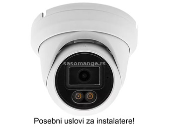 GEMBIRD CAM-AHD5MP-DHM20W * GMB DOME kamera 5 mpix 2.8mm AUDIO 20M FULL COLOR AHD/TVI/CVI/CVBS, a...