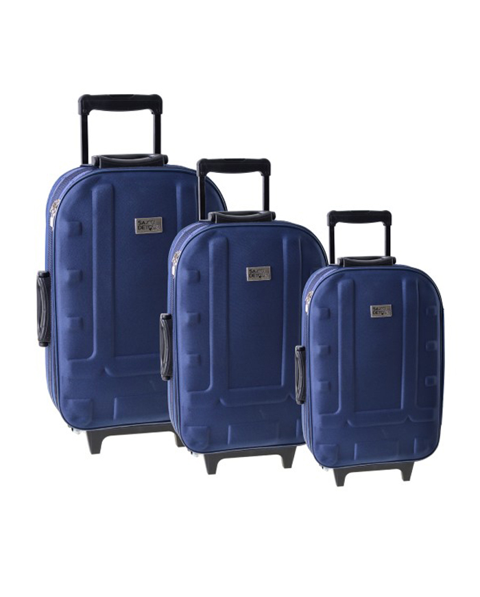 KOFER 3/1 SET HAVANA BLUE TROLLEY Spectaculus T