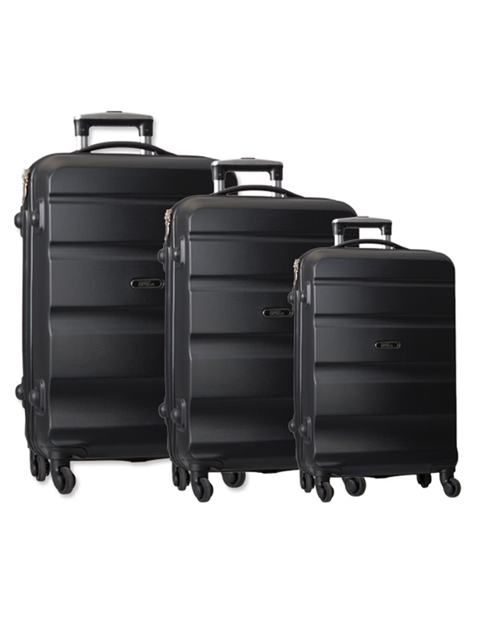 KOFER 3/1 SET PORTO BLACK TROLLEY Spectaculus T