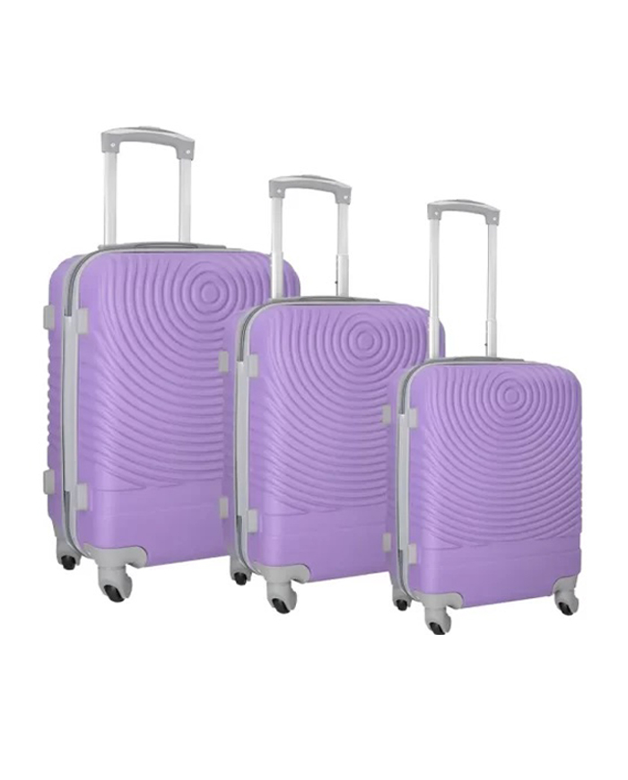 KOFER 3/1 SET PALERMO PURPLE TROLLEY Spectaculus T