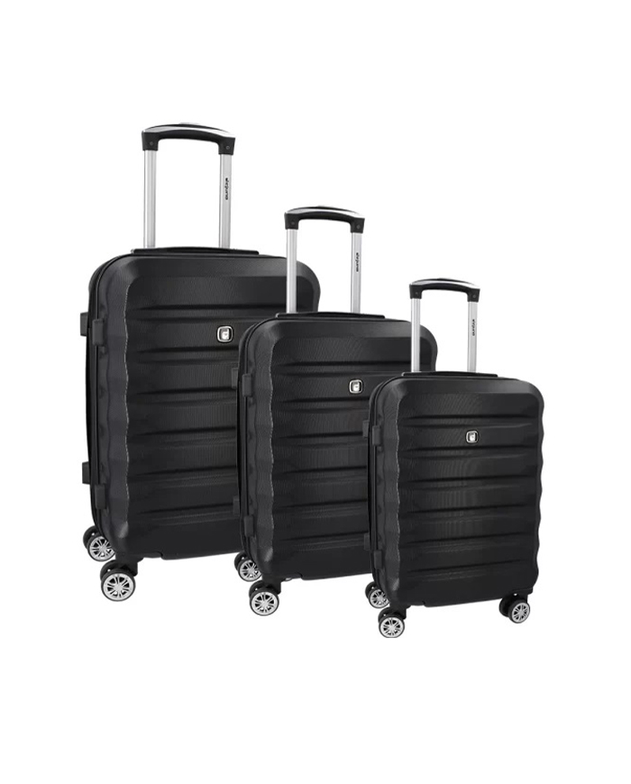 KOFER 3/1 SET VERONA BLACK TROLLEY Spectaculus T