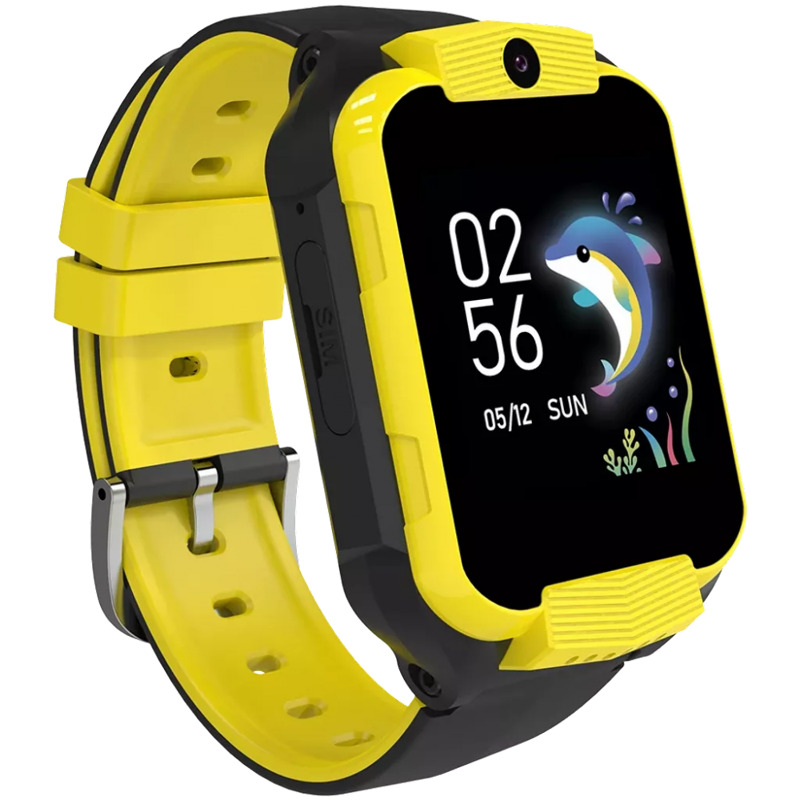 Smart watch CANYON Cindy KW-41, 1.69″ IPS 240*280,ASR3603C, Nano SIM,GSM, LTE, 680mAh zuto/crni