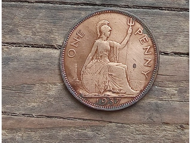 GREAT BRITAIN 1 PENNY 1937