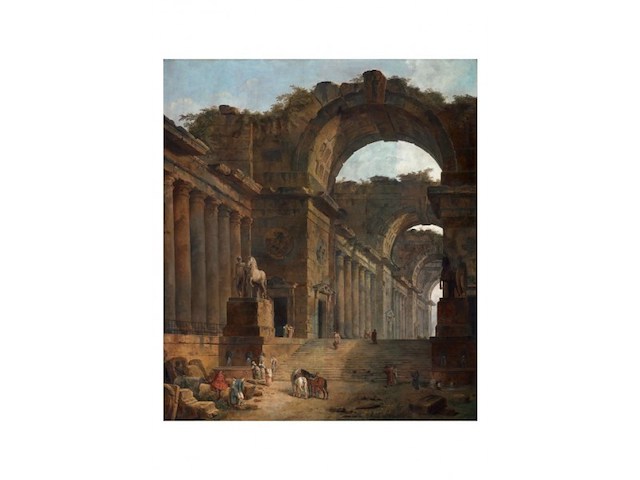 Hubert Robert REPRODUKCIJA (FORMAT A3)