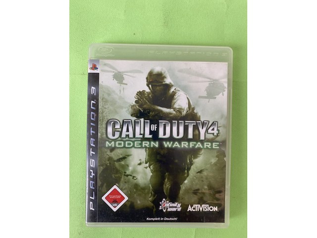 Call of Duty Modern Warfare 4 - PS3 igrica