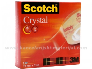 3M SCOTCH 600 Crystal selotejp 19x33
