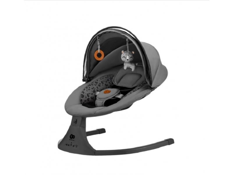 KINDERKRAFT STOLICA ZA LJULJANJE LUMI 2 DARK GREY