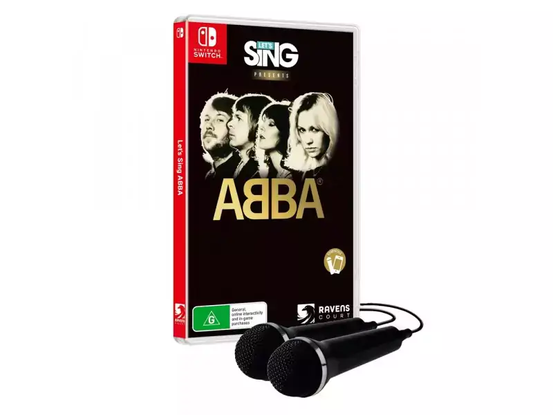 RAVENSCOURT SWITCH LET’S SING: ABBA – DOUBLE MIC BUNDLE